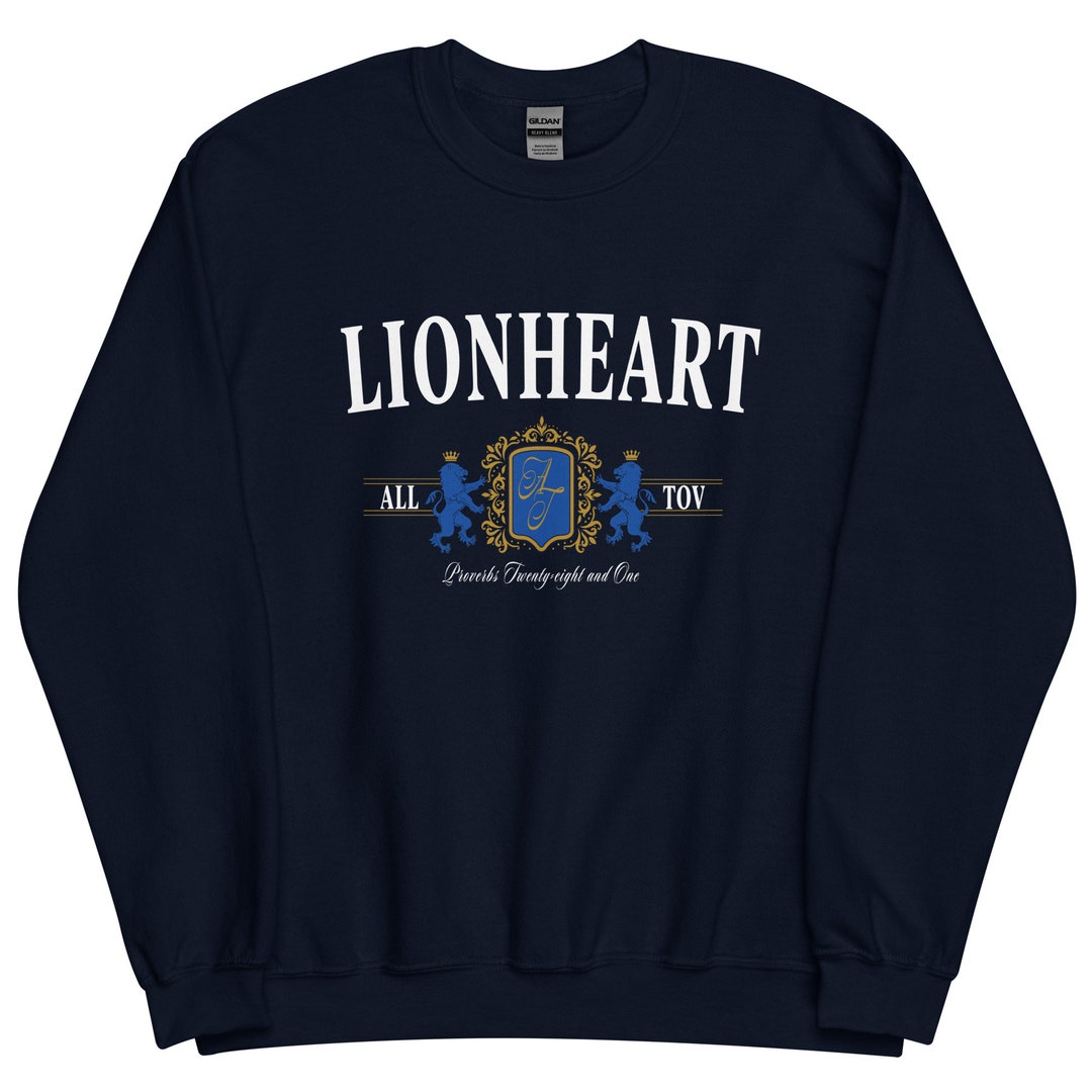 Lionheart Logo Sweatshirt - Etsy