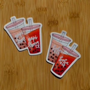 AAPI Food Sticker Packet, Vinyl Stickers, Glossy Stickers, Laptop ...