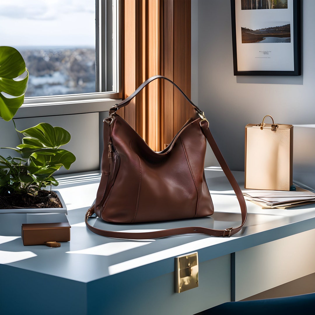 Leather Bag Soft Leather Handbag Women Leather Purse Hobo Soft Bag New ...