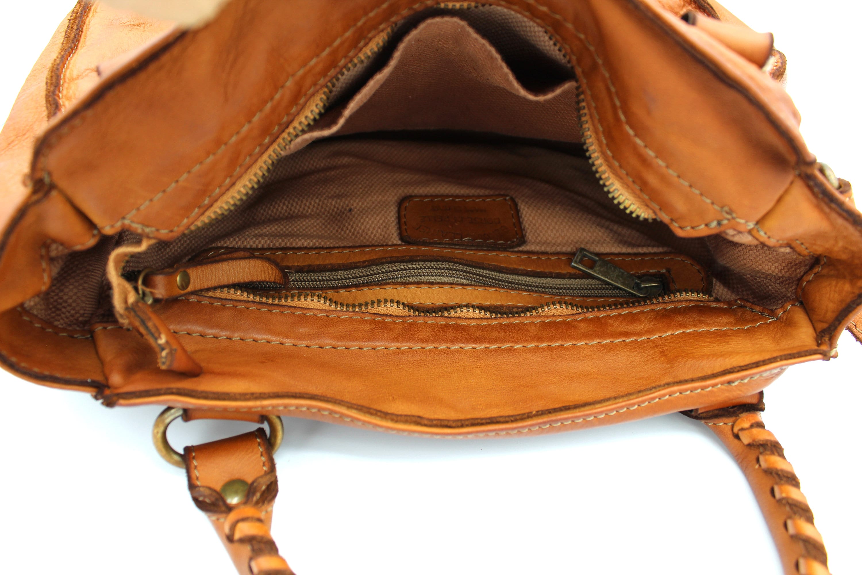 Leather Bag Soft Leather Handbag for Women Brown Bag B1 - Etsy