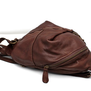 Soft Leather Backpack for Women Made in Italy Backpack Rucksack - Etsy