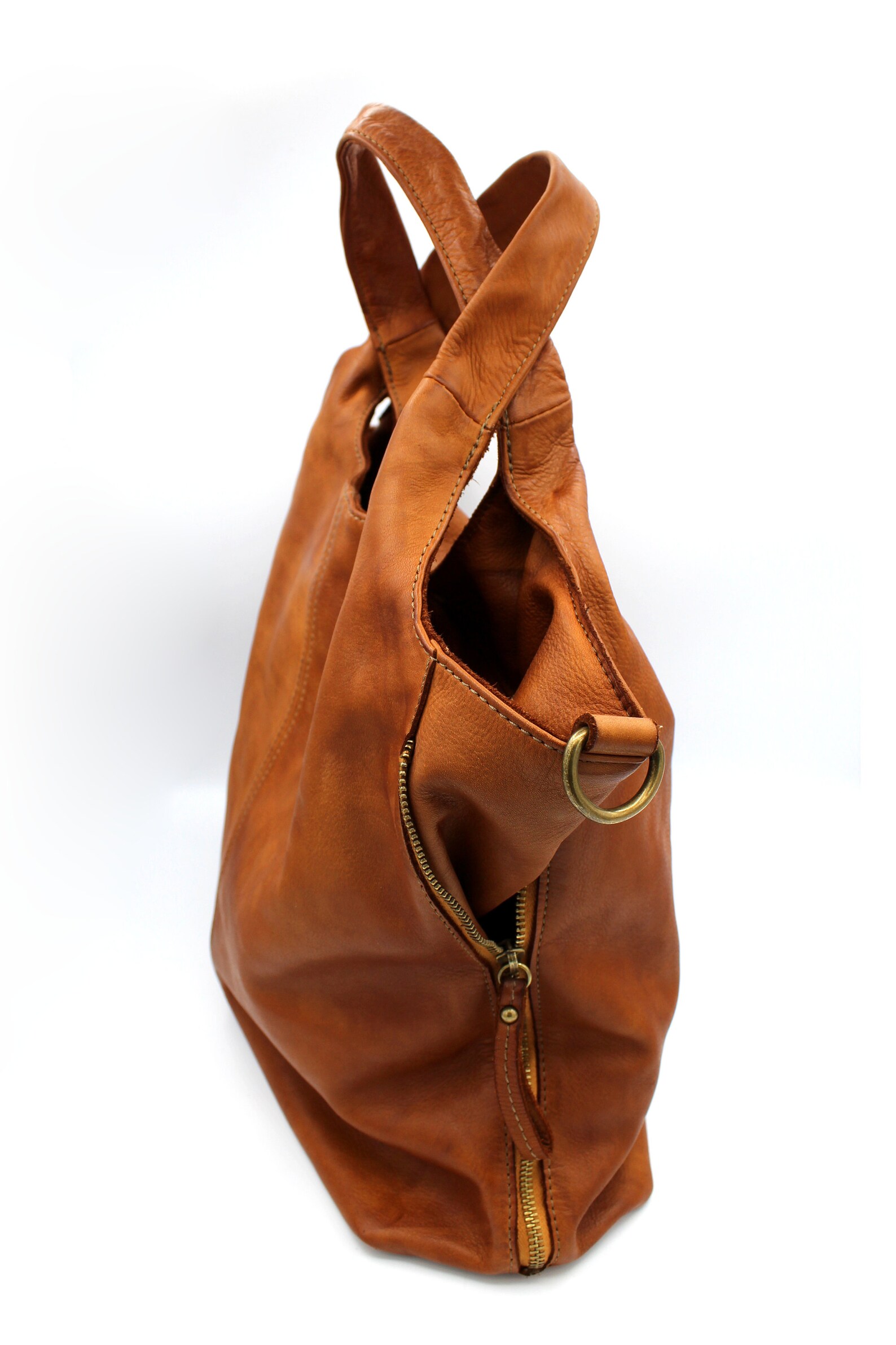 Leather Bag Soft Leather Shoulder Bag Leather Handbag - Etsy