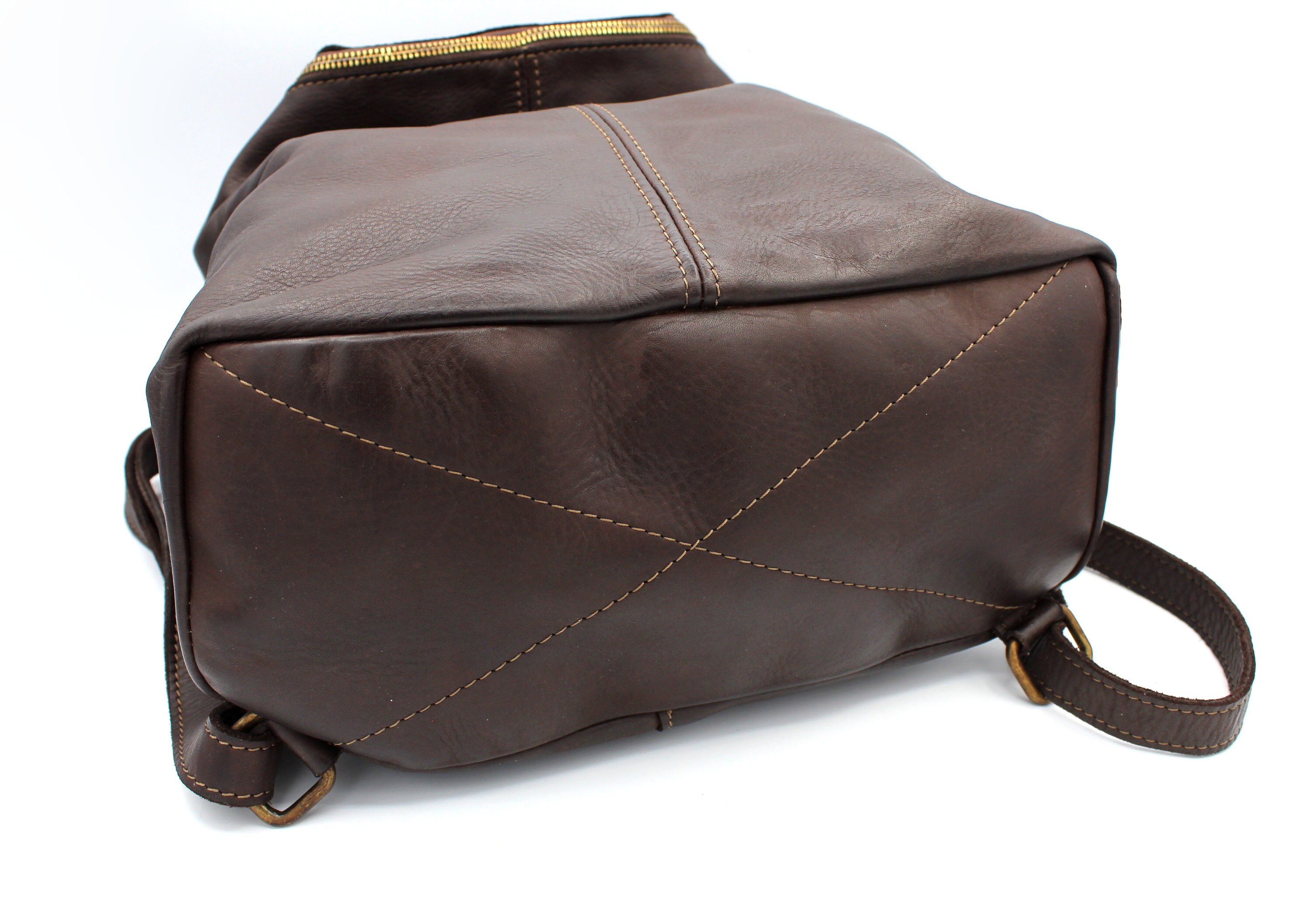 Leather Backpack Soft Leather Back Pack Italy - Etsy