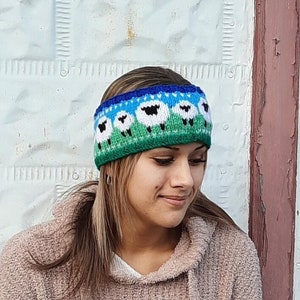 Taylor HEADBAND, Sheep Family Headband, PDF Pattern, Women's ...