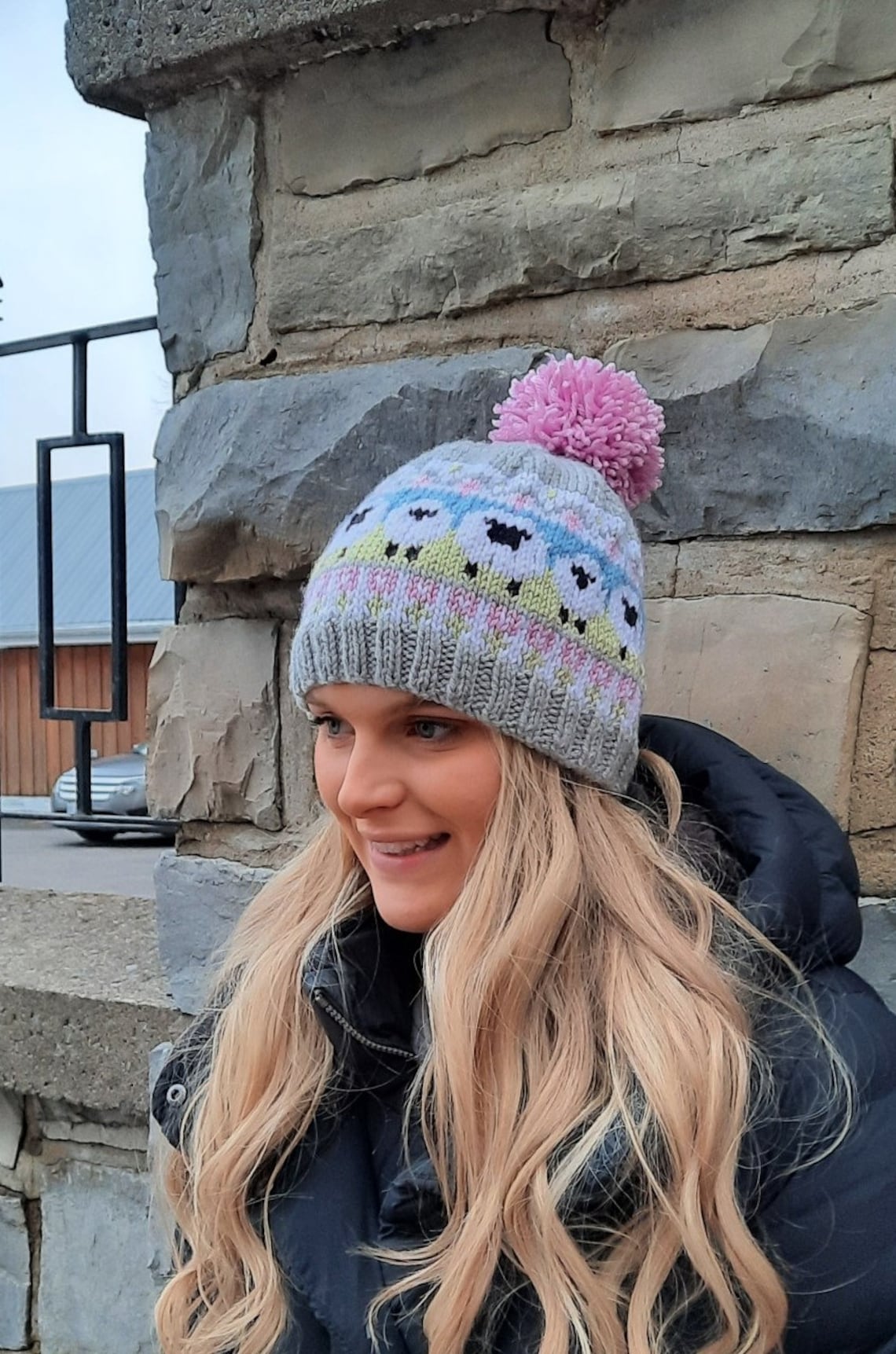 Siobhan, Sheep Hat Knitting Pattern, Hat, Sheep Pattern, Fair Isle ...