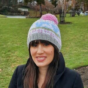 Lulu, Bunny, Knitting Pattern, Hat, Toque, Beanie, Womens, Teens ...