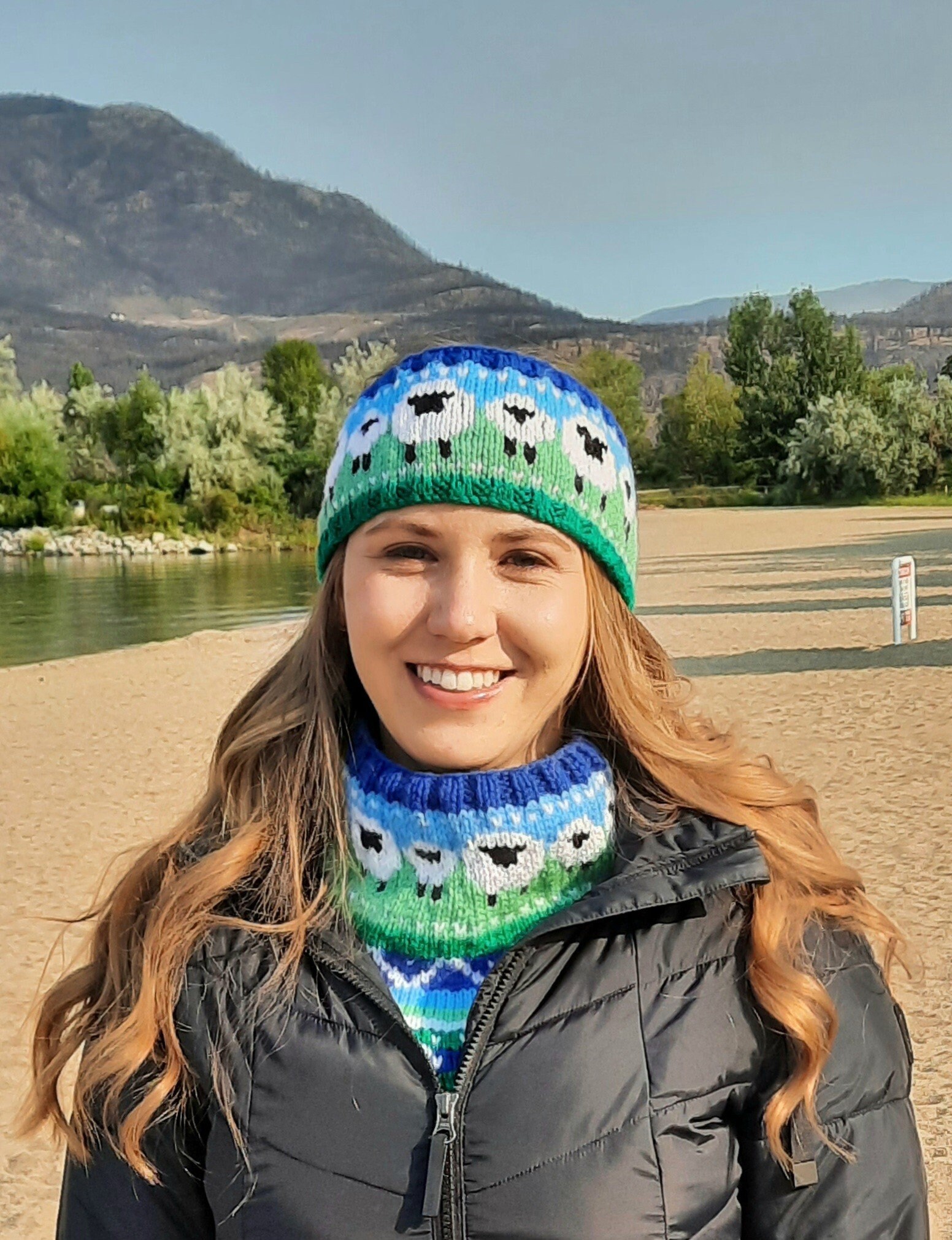 Taylor HAT, Sheep Hat Knitting Pattern, Adult, Sheep, Fair Isle, Beanie ...