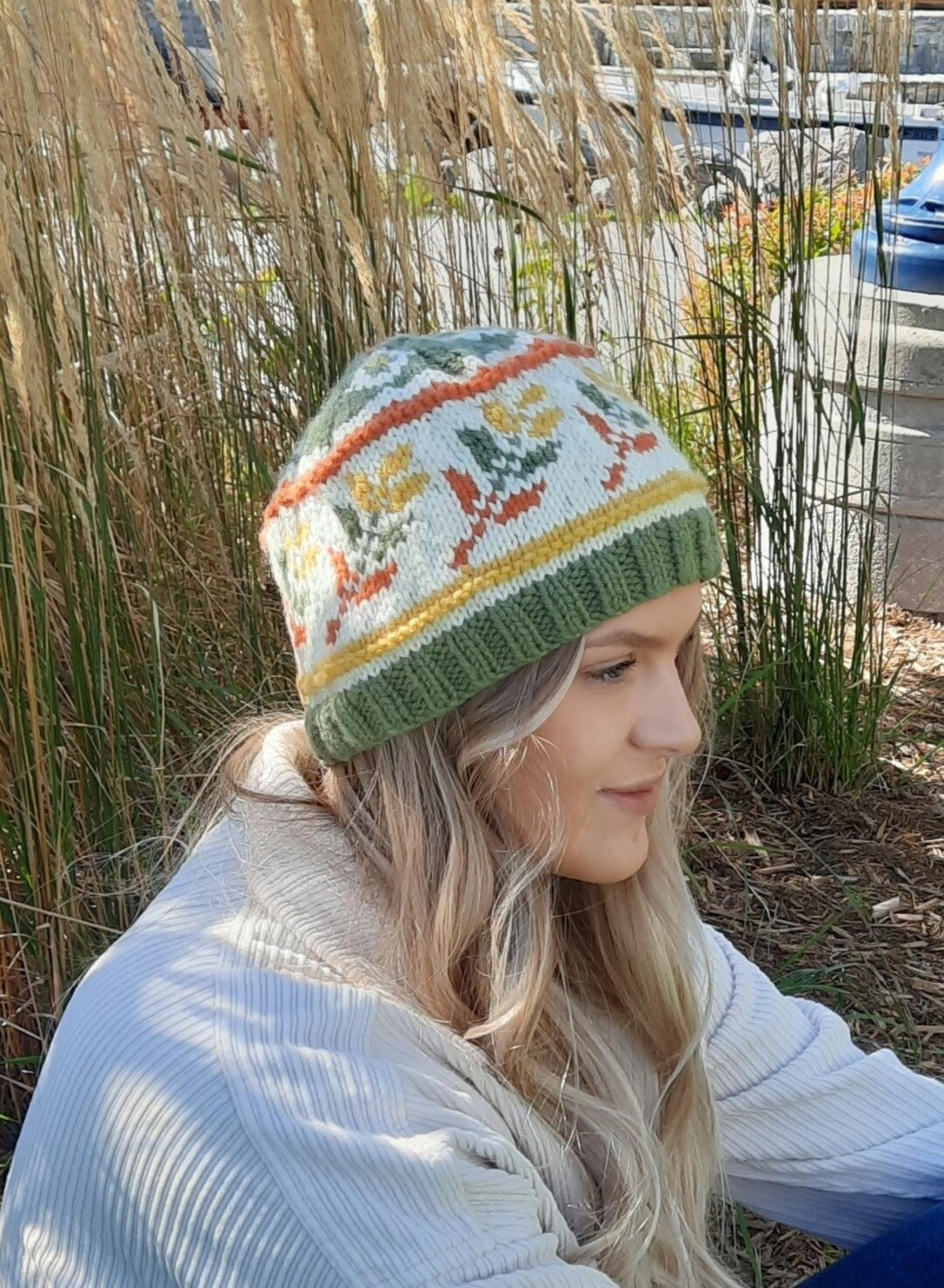 Autumn Inspired Beanie, Knitting Pattern, Adult, Hat, Toque, Fall ...
