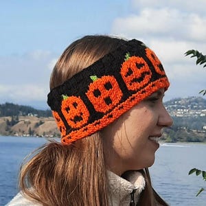 Scary Jack O'lanters, Knitting Pattern, Adult, Halloween, Pumpkins ...