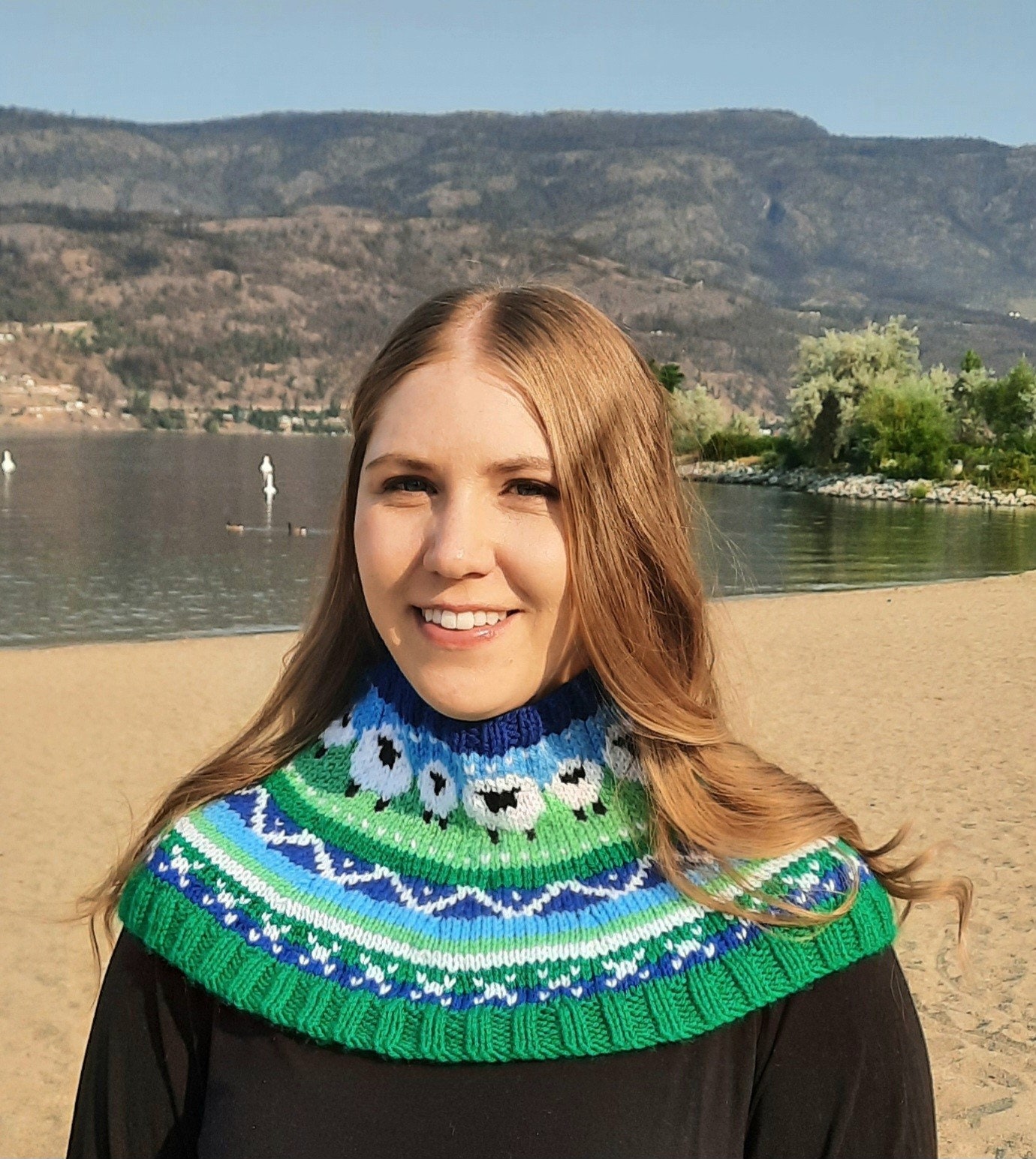 Taylor NECK WARMER, Pdf Knitting Pattern, Sheep Cowl, Dickie, Scarf ...
