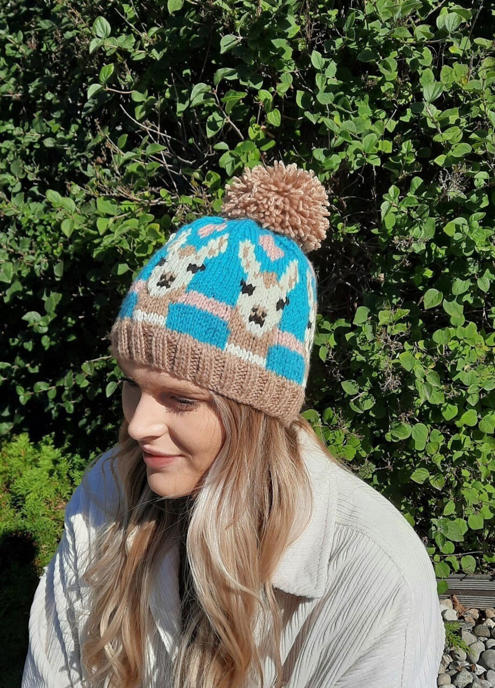 Lauren, Lama, Knitting Pattern, Animal, Hat, Toque, Beanie, Women's ...