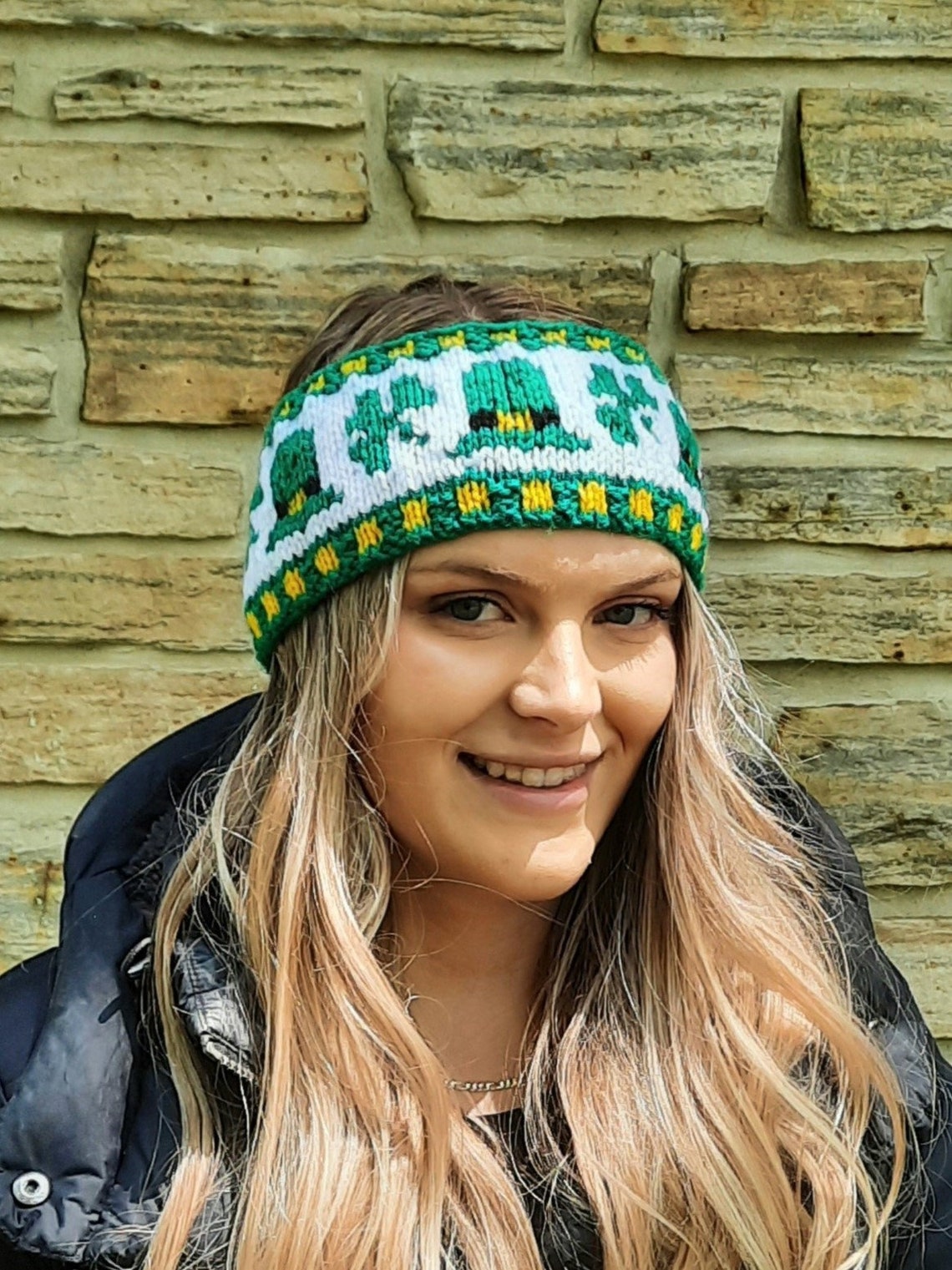 3 Pkg St. Patrick's Day Headbands, Pdf Knitting Pattern, Adult, Teen ...