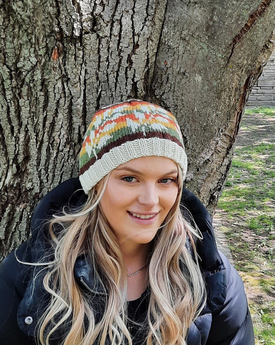 Laurel, Hat, Knitting Pattern, Beanie, Fall, Autumn, Beginner Pattern ...