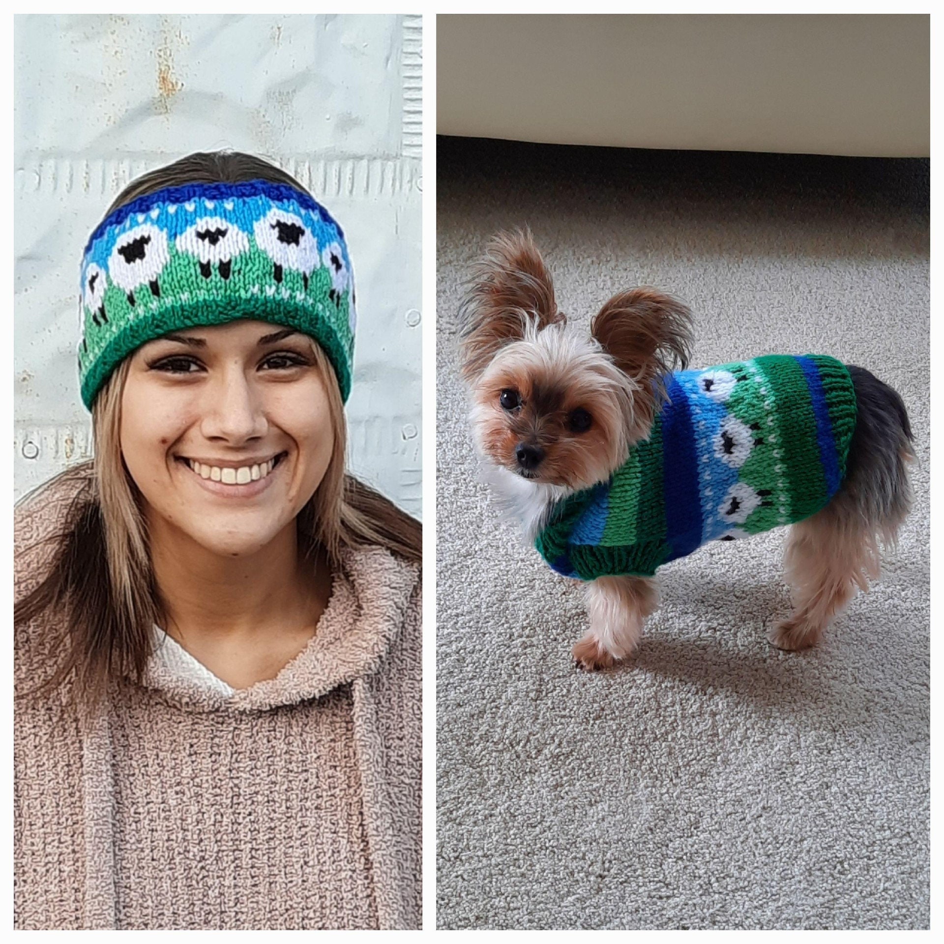 Taylor 3 PKG PATTERN SPECIAL, Sheep, Animal, Adult Hat, Neck Warmer ...