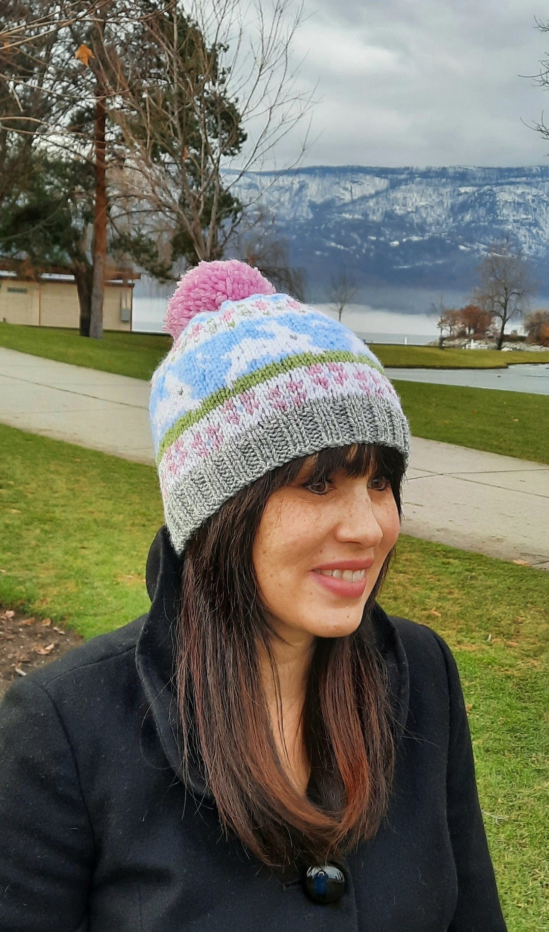 Lulu, Bunny, Knitting Pattern, Hat, Toque, Beanie, Womens, Teens ...