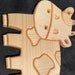 Childrens Wood Cow Puzzle Intarsia Style Crv/cnc/dxf/svg/pdf - Etsy