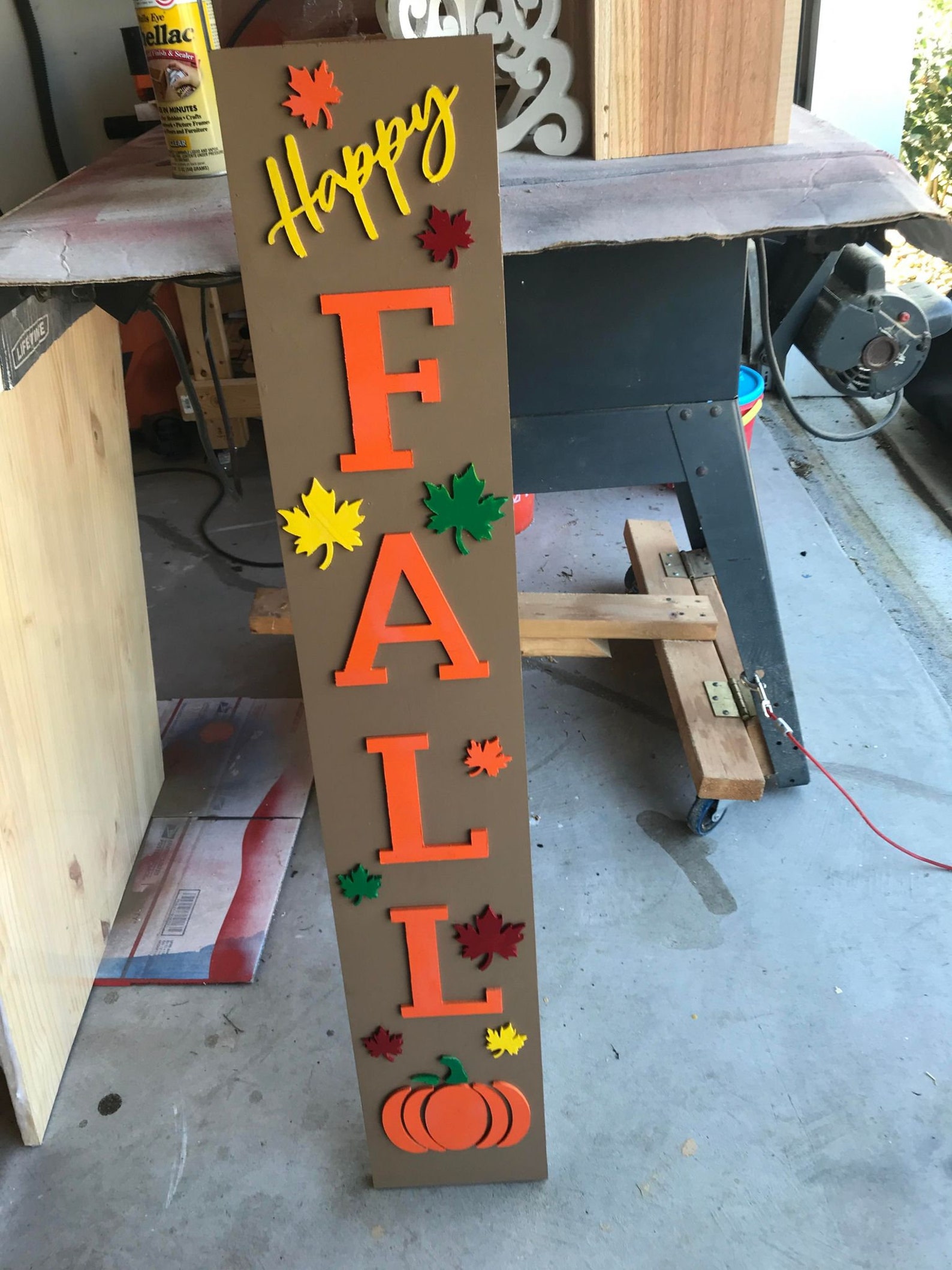 Happy Fall Door Leaner DIGITAL Crv,dxf,svg,pdf for Carving - Etsy