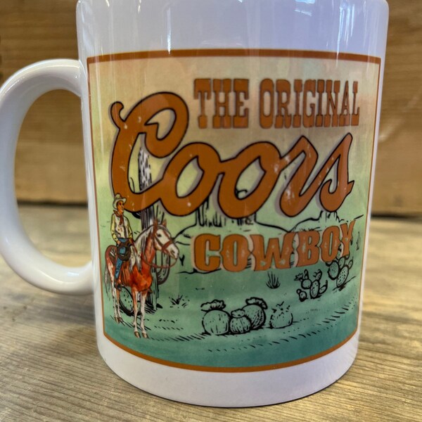 Western Cowboy Coffee Mugs - Etsy