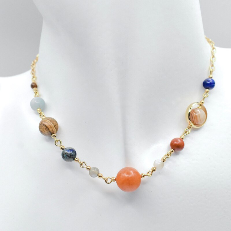Solar System Necklace - Etsy