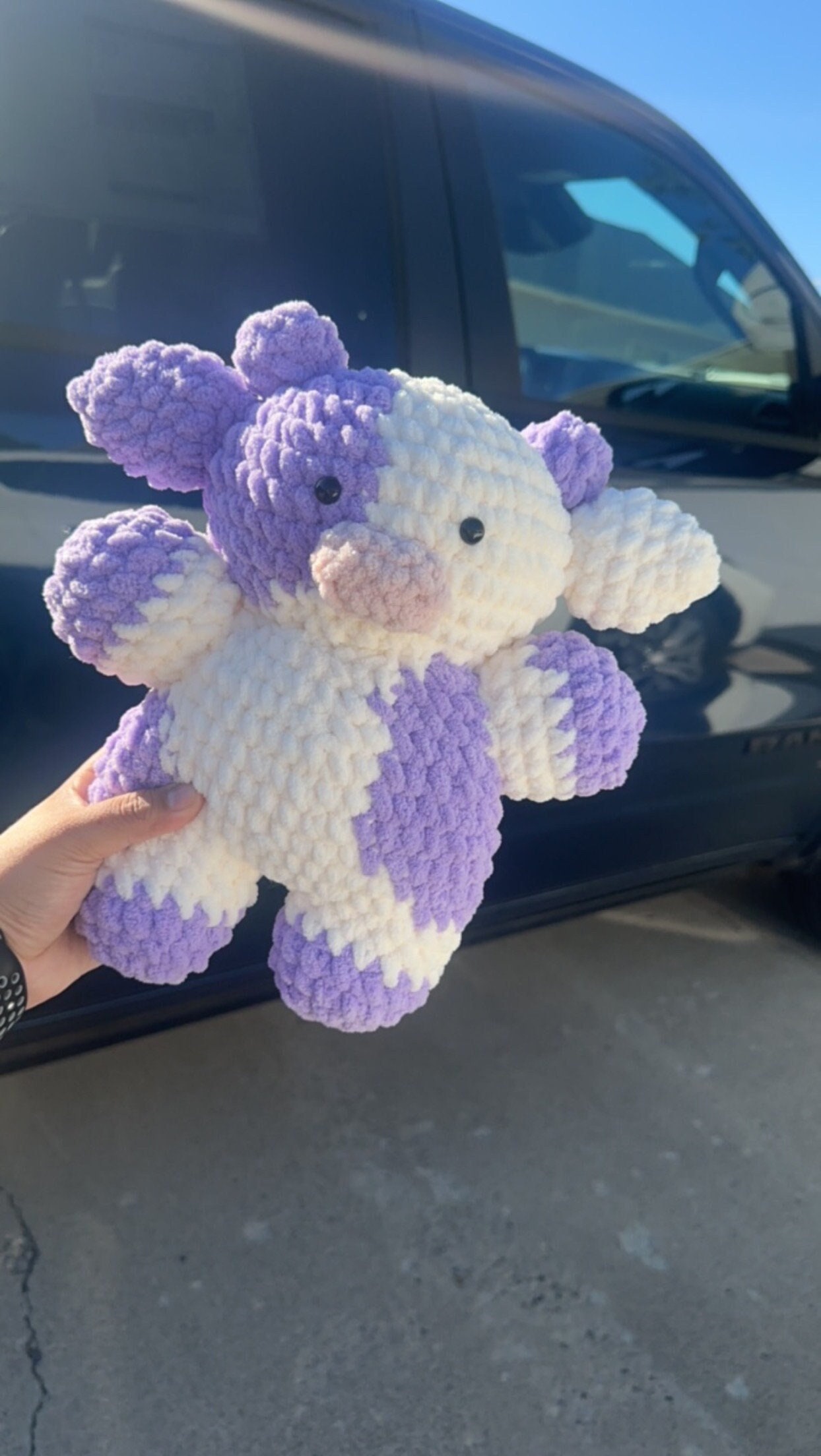Blush Cow Crochet Plushie//baby Shower Cow/custom Plushie Cow/ Custom ...