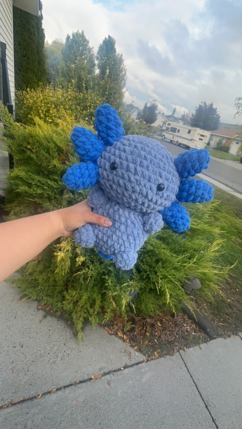 Axolotl/ Axolotl Plushie/ Baby Shower Axolotl/ Desk Buddie/ Boy or Girl ...