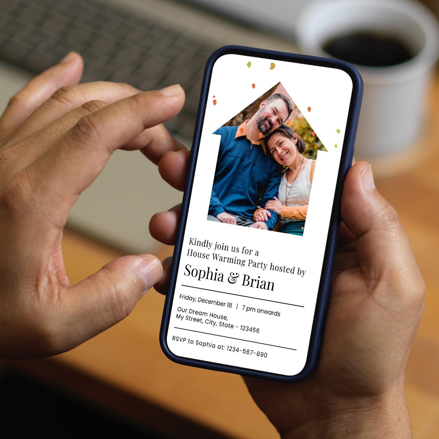 Minimal Housewarming Party Invitation, Video Invitation, New Home ...