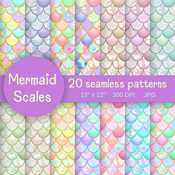 Mermaid Scales - Etsy