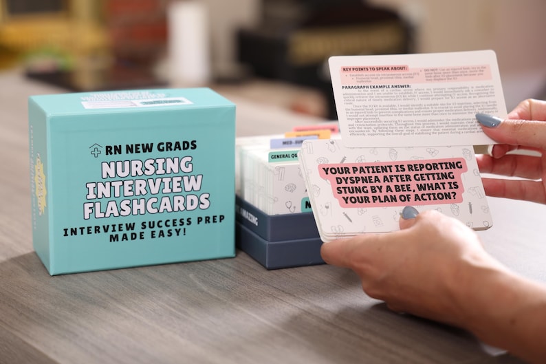 Nursing Interview Flashcards - Nurse Interview Success Prep Made Easy ...