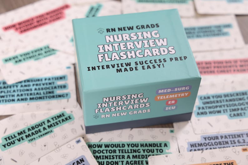 Nursing Interview Flashcards - Nurse Interview Success Prep Made Easy ...