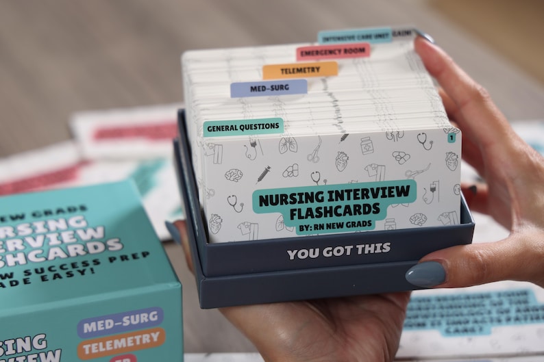 Nursing Interview Flashcards - Nurse Interview Success Prep Made Easy ...