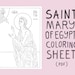 Saint Mary of Egypt | Christian Orthodox Icons | Printable Pdfs ...