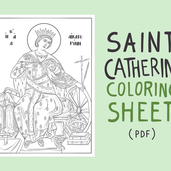Catherine Coloring - Etsy