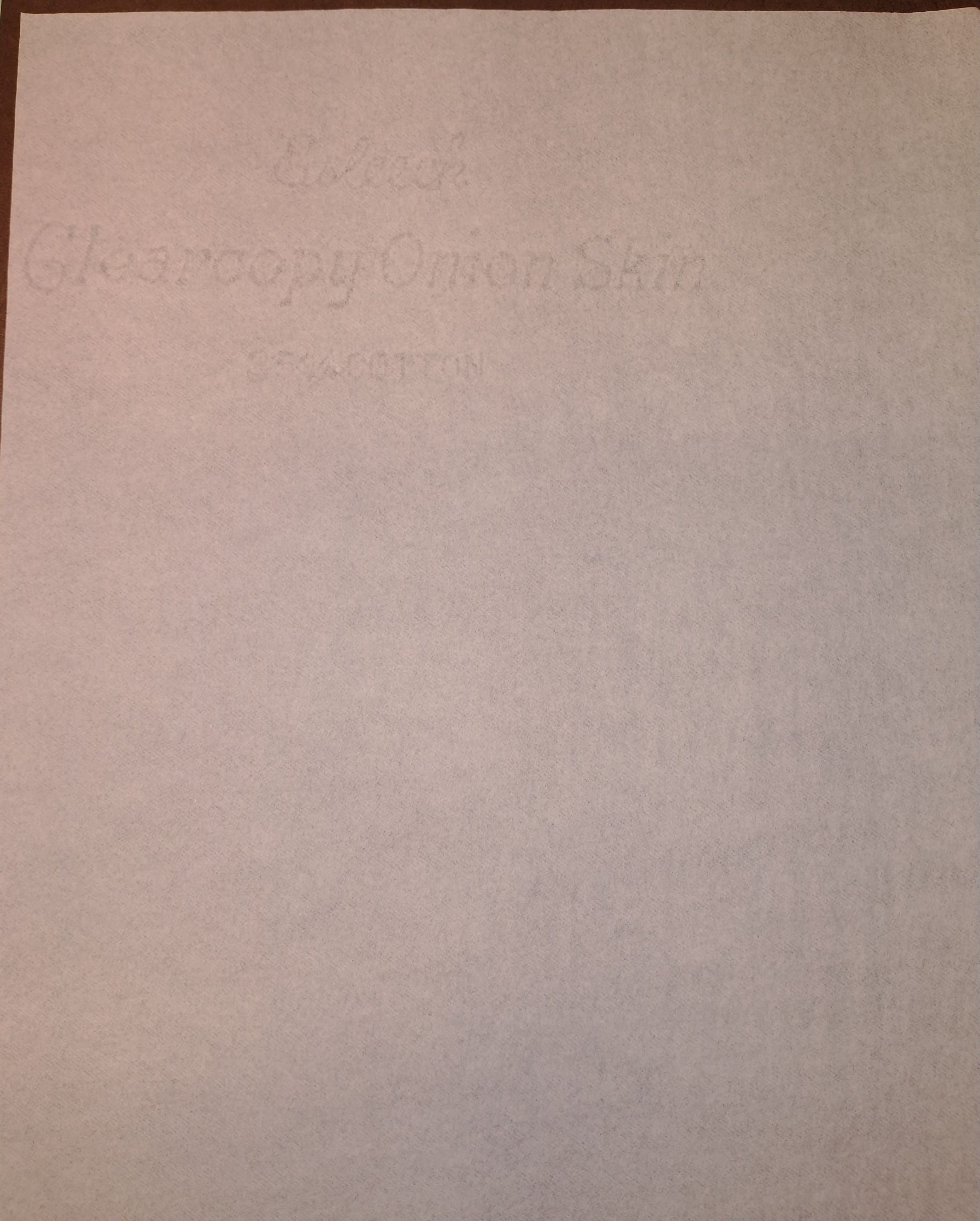 15 Sheets of Vintage Onion Skin Paper/rare Find/typewriter Paper ...