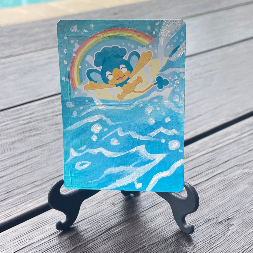 Hand Painted Card by Me ONLY ONE AVAILABLE Ready to Ship - Etsy