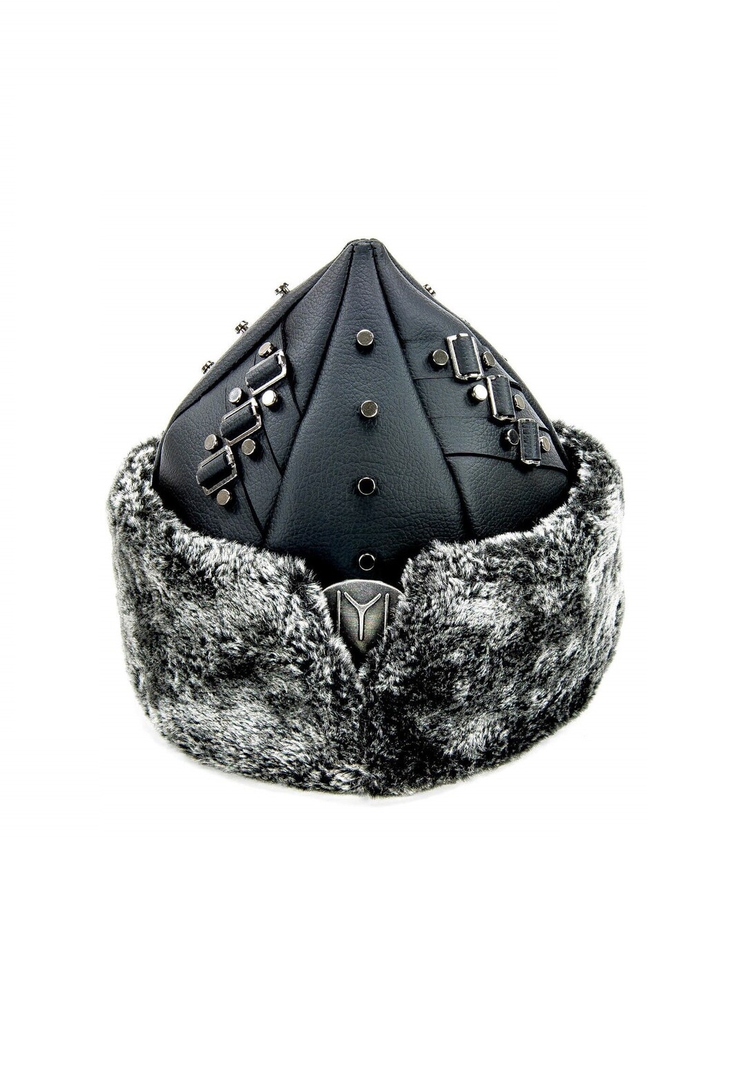 Turkish Ottoman Bork Hat, Ertugrul Dirilis Leather Cap, Ottoman Turkish ...