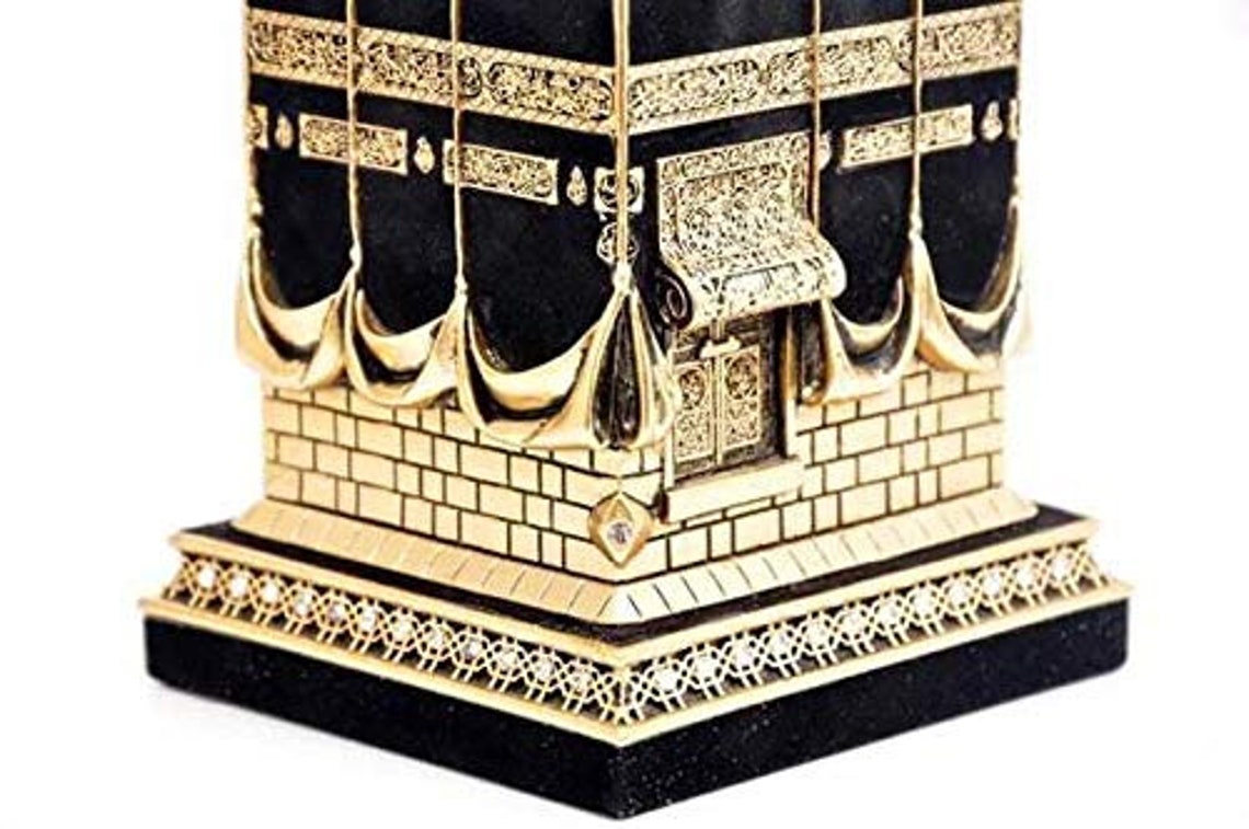 Kaaba Replica Model The Holy Mosque Kaaba Model Bayt Allah | Etsy