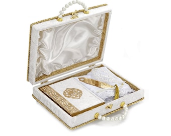 Personalized Mini Quran Set With Special Rosary and Luxury - Etsy