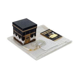 Kaaba Boxed Islamic Gift Set Janamaz Islamic Gift Eid - Etsy