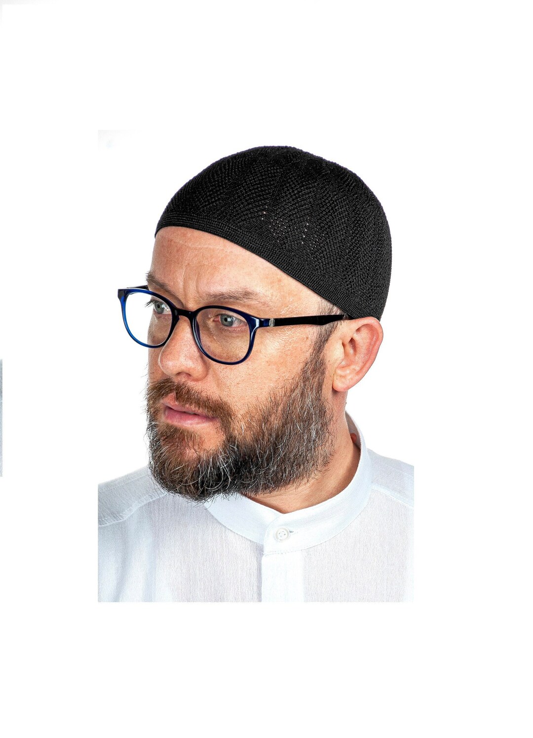 Turkish Muslim Kufi Hats for Men, Islamic Prayer Hat, Islamic Caps ...