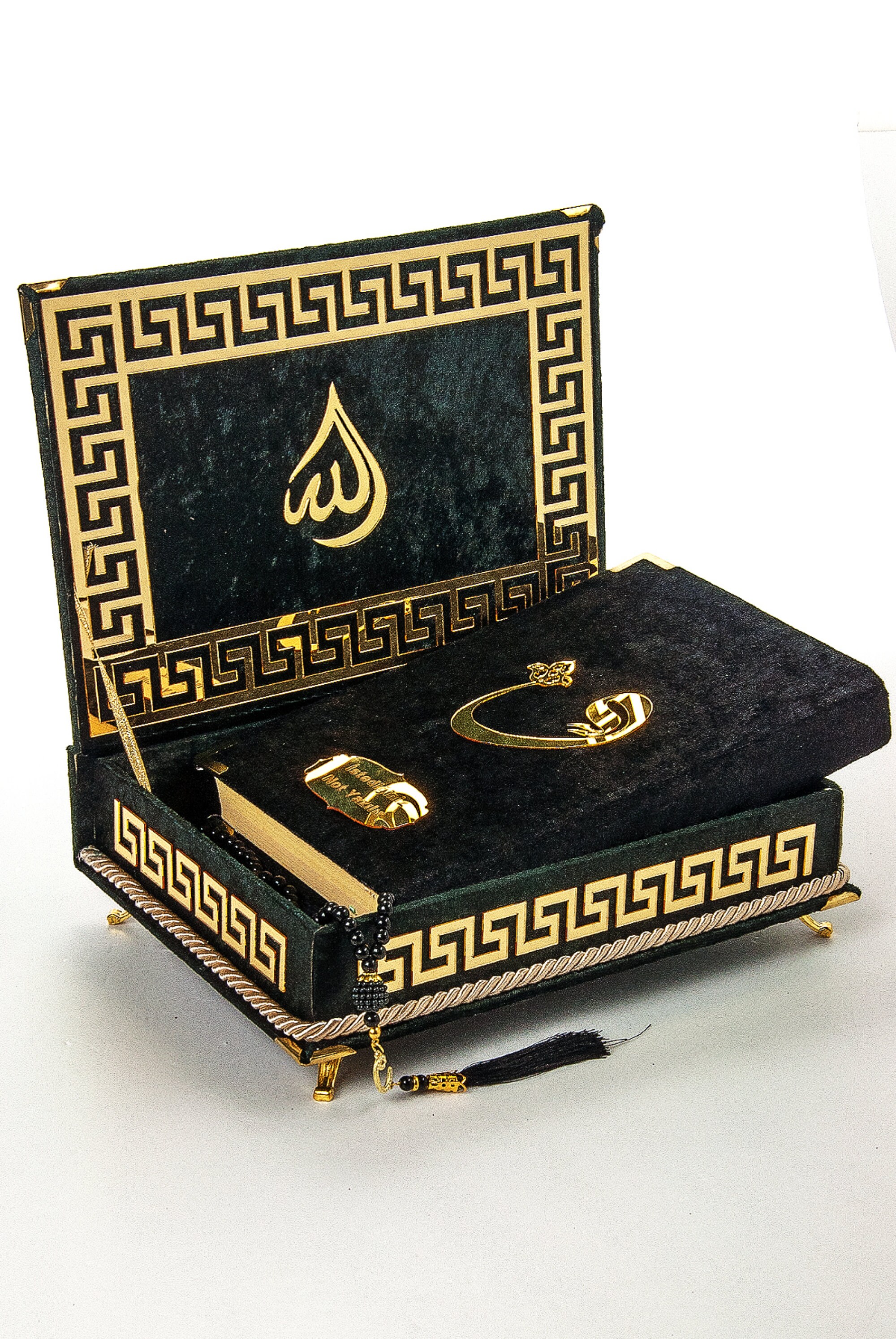Customizable Quran With Luxury Chest Box Velvet Covered - Etsy