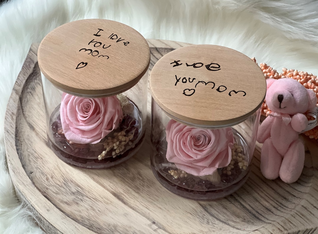 Laser Engraved Handwritten Handwriting Gift, Custom Family Note Message ...