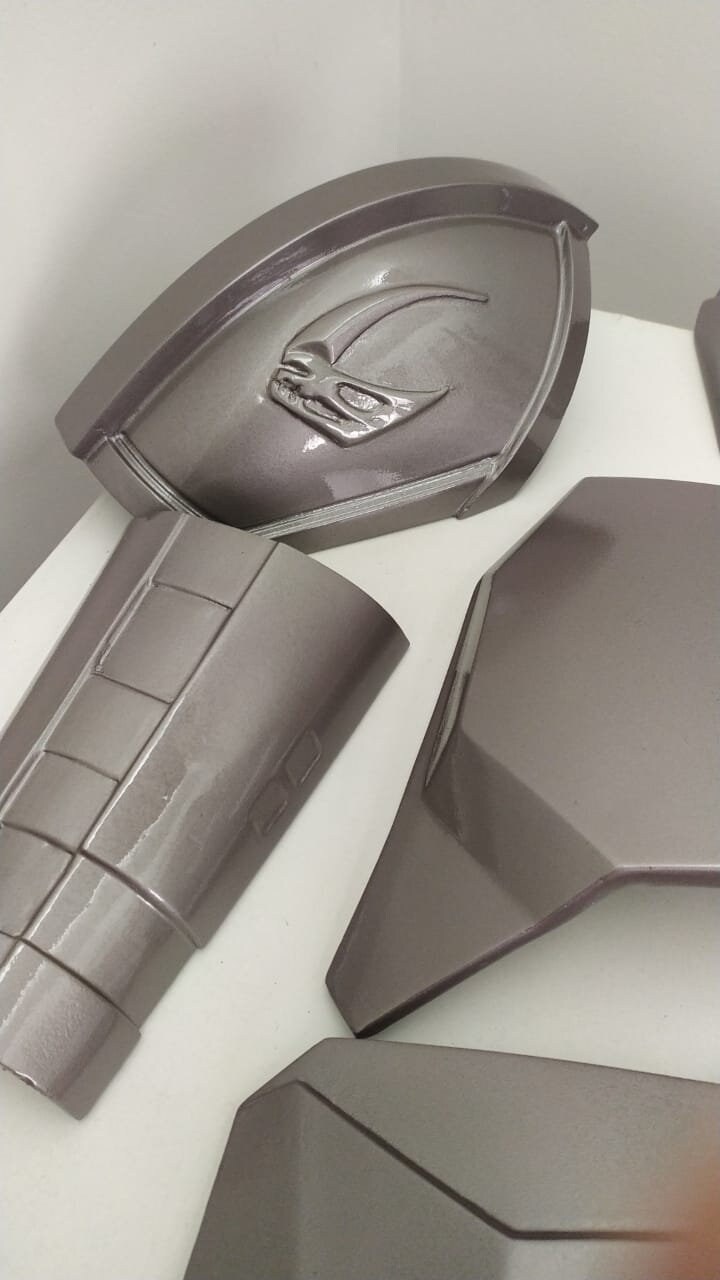 Star Wars the Mandalorian Beskar Armour Armor 3D Printed 1:1 Scale Full ...