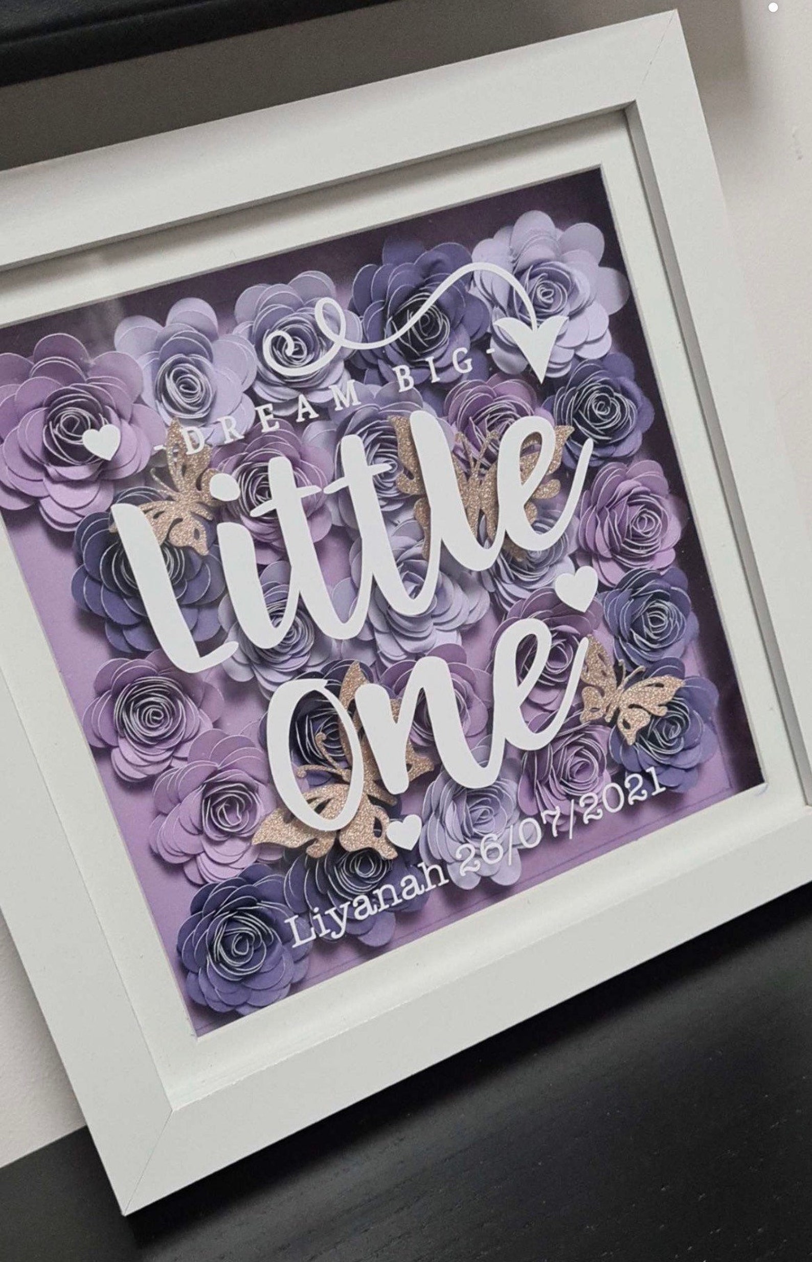 Shadow Box Customised Shadow Box Frame Personalised Shadow - Etsy