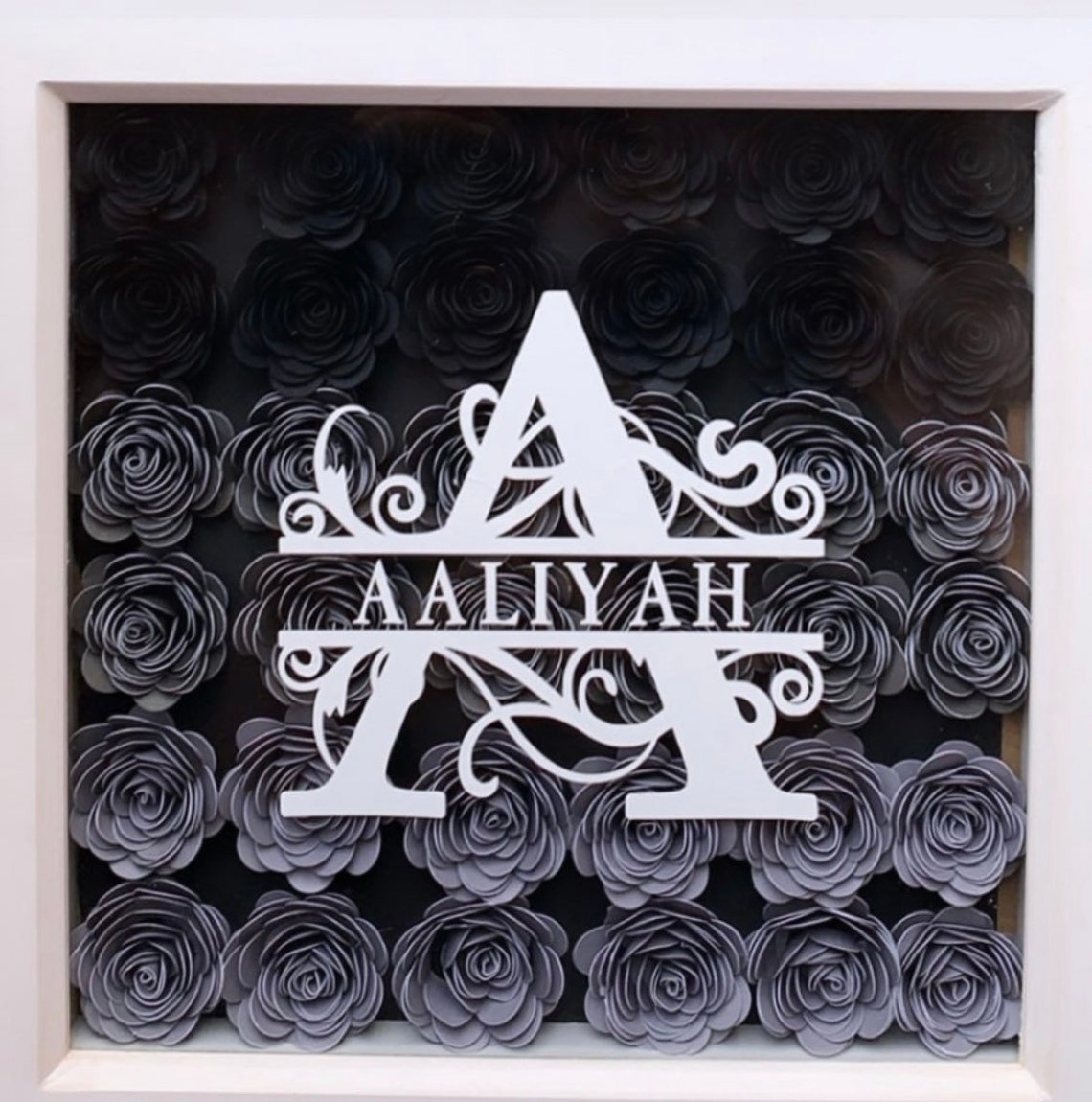 Shadow Box Customised Shadow Box Frame Personalised Shadow - Etsy