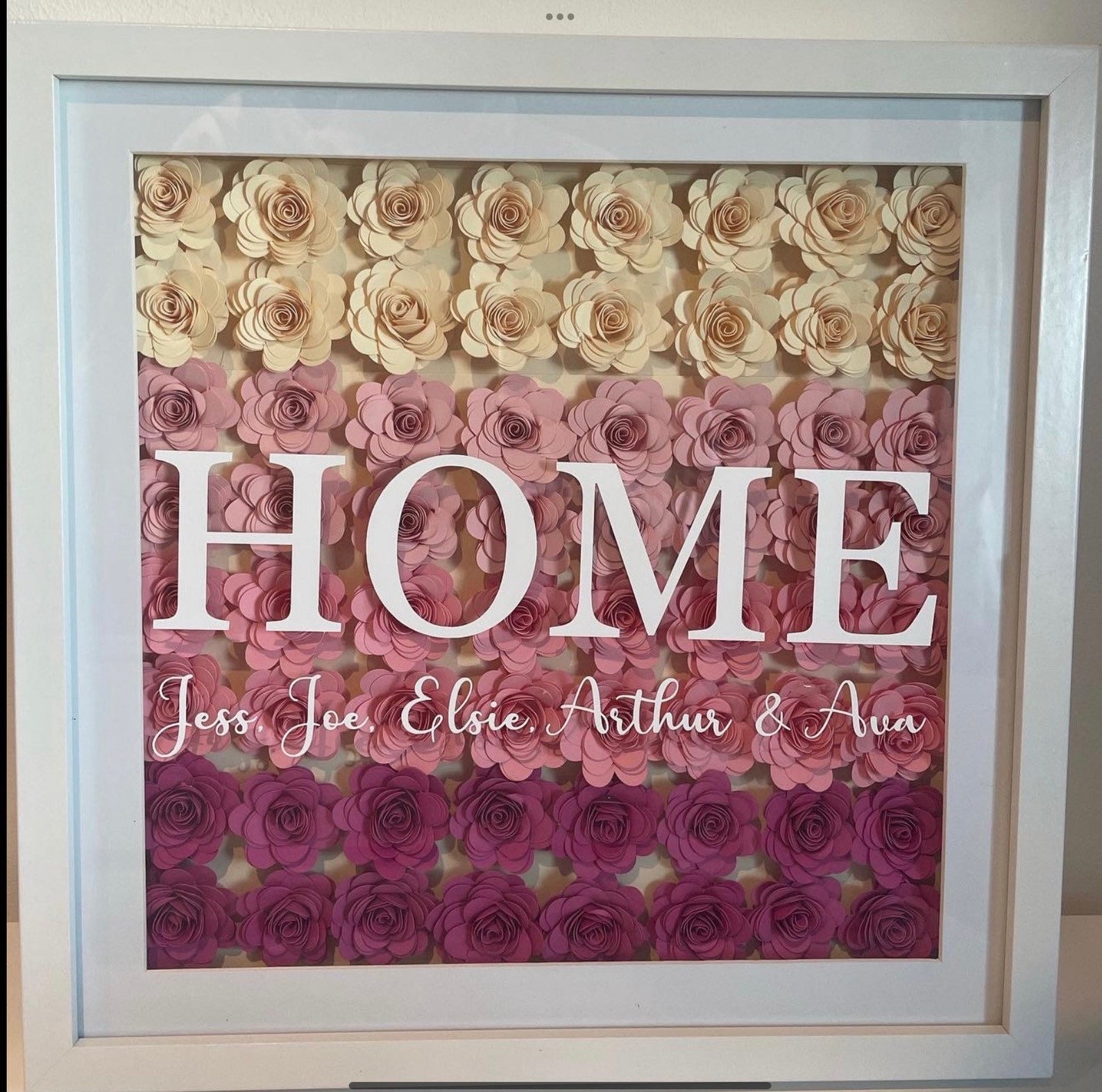 Shadow Box Customised Shadow Box Frame Personalised Shadow - Etsy