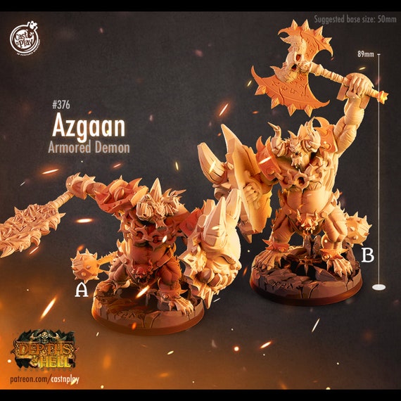 Miniature Toys Depths Of Hell Collection Demonette Tabletop Roleplay ...