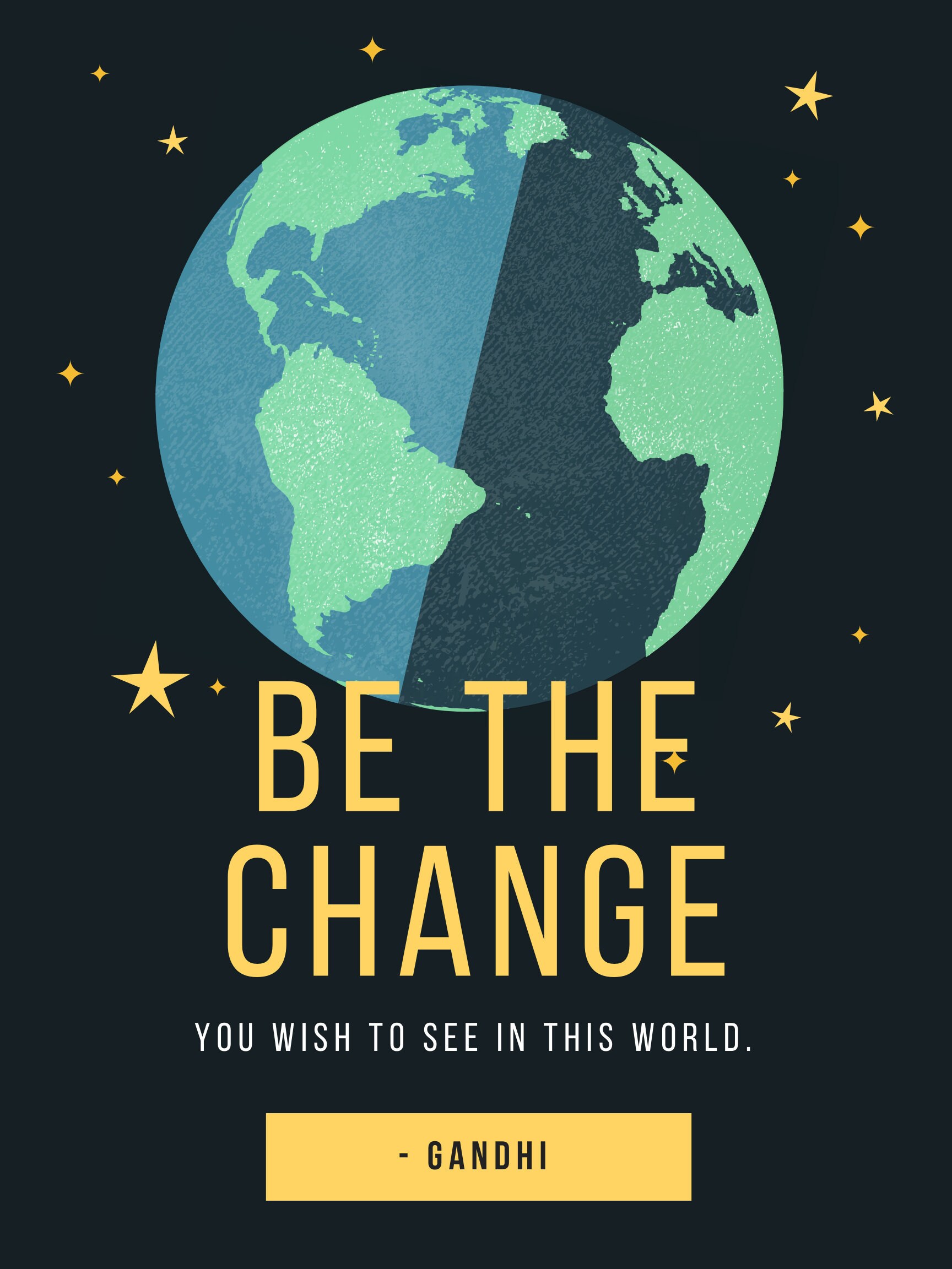 Be the Change... - Etsy