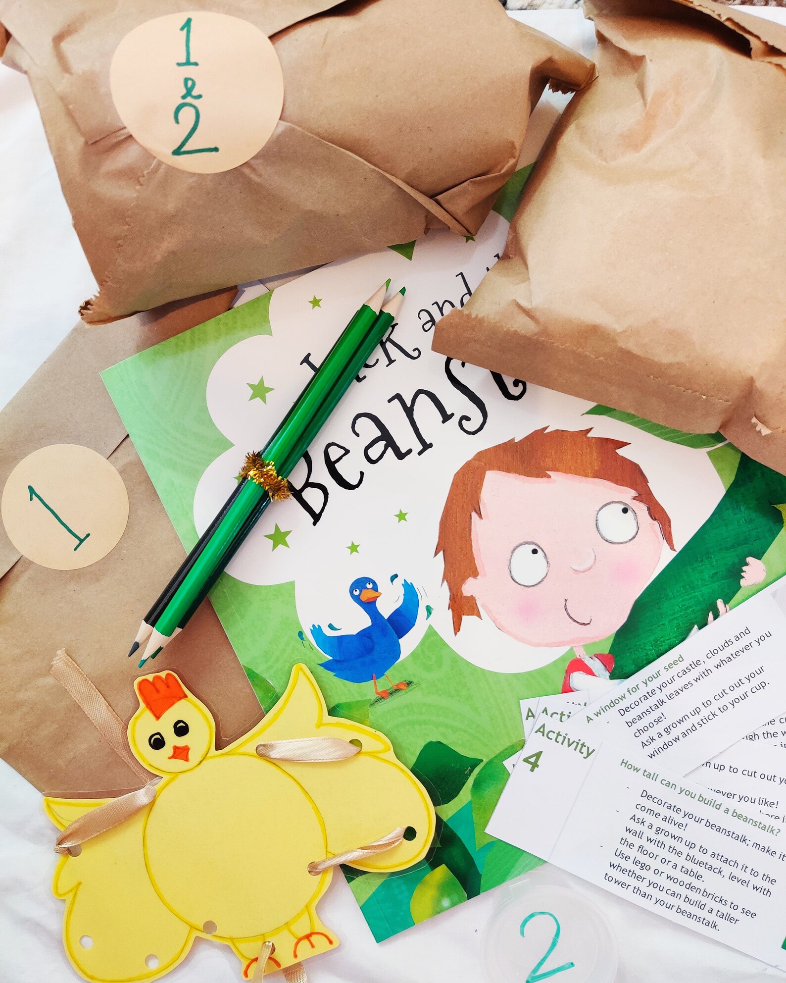 Jack and The Beanstalk Activity Box | Etsy