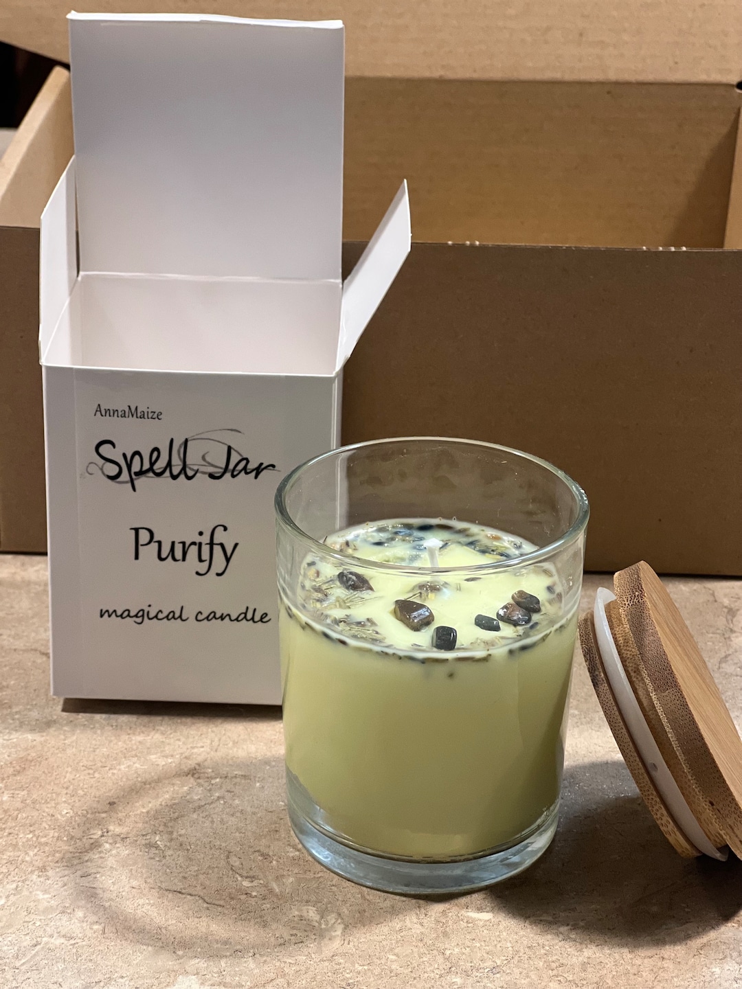 Purification Spell Candle Purifying Spelled Candle Ritual - Etsy