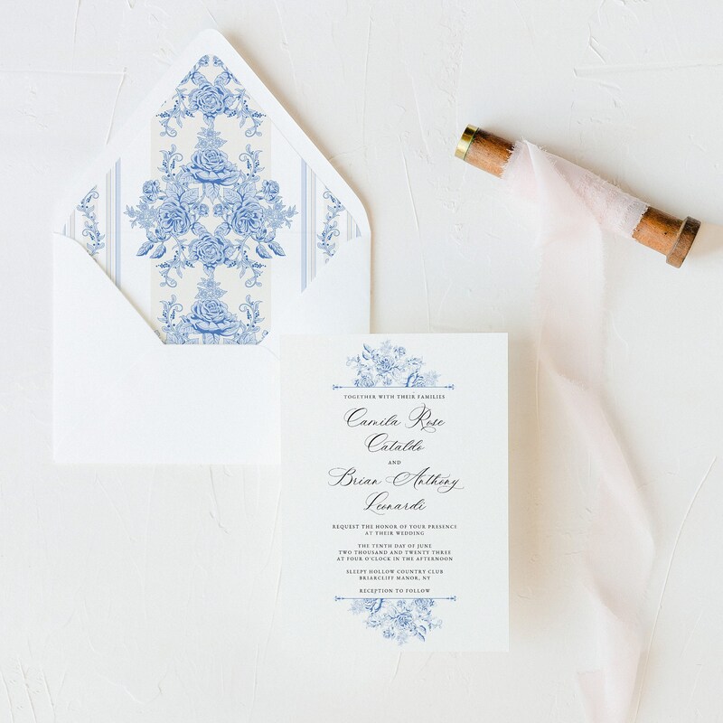 French Invitation - Etsy